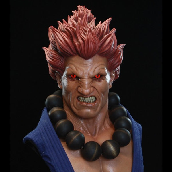 Street Fighter Akuma Life Size Bust Geek Out
